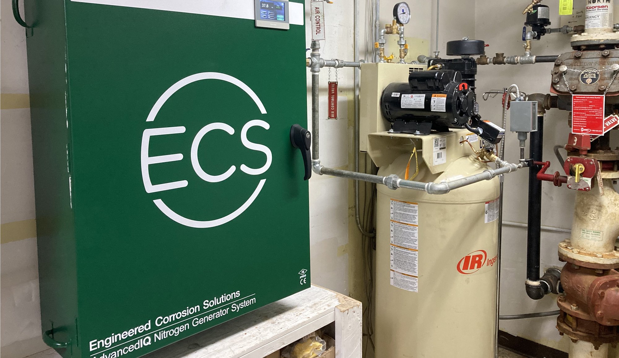 Implementing Nitrogen Fire Suppression in Wet and Dry Systems | ECS