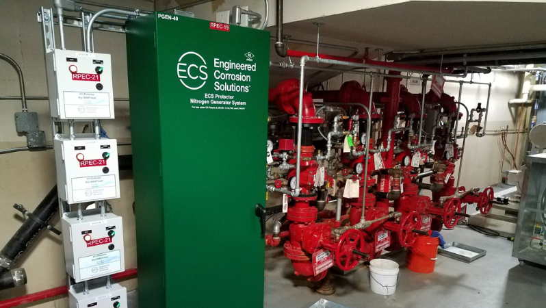 Nitrogen Generator Systems for Fire Protection in Dry Pipe Systems