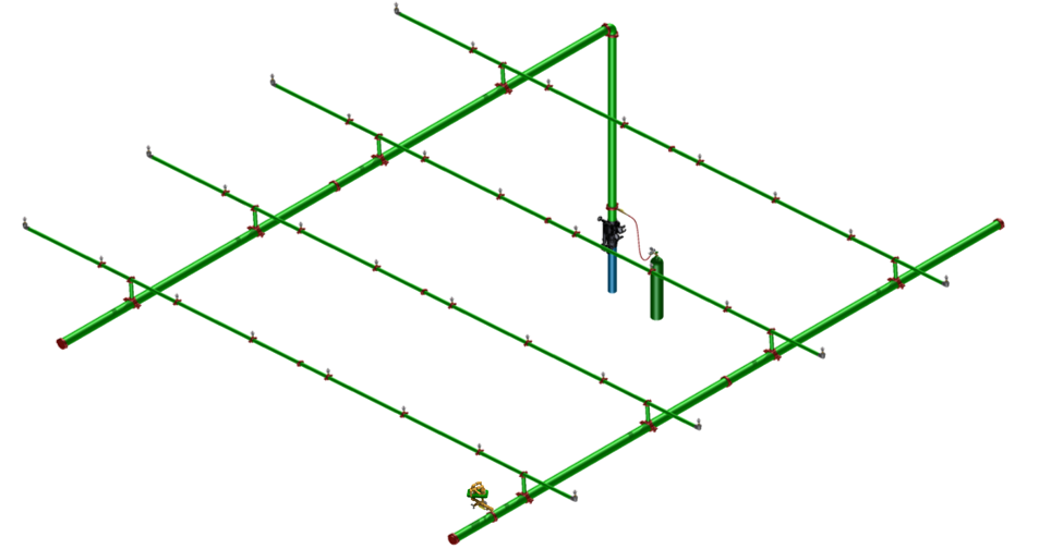 Case Study: Wet Pipe Nitrogen Inerting for Home Improvement Center